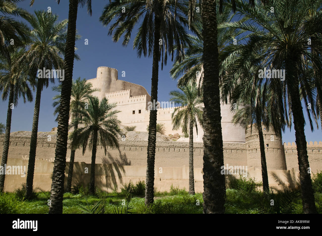 Oman, The Batinah Plain, Rustaq, Rustaq Fort Stock Photo - Alamy