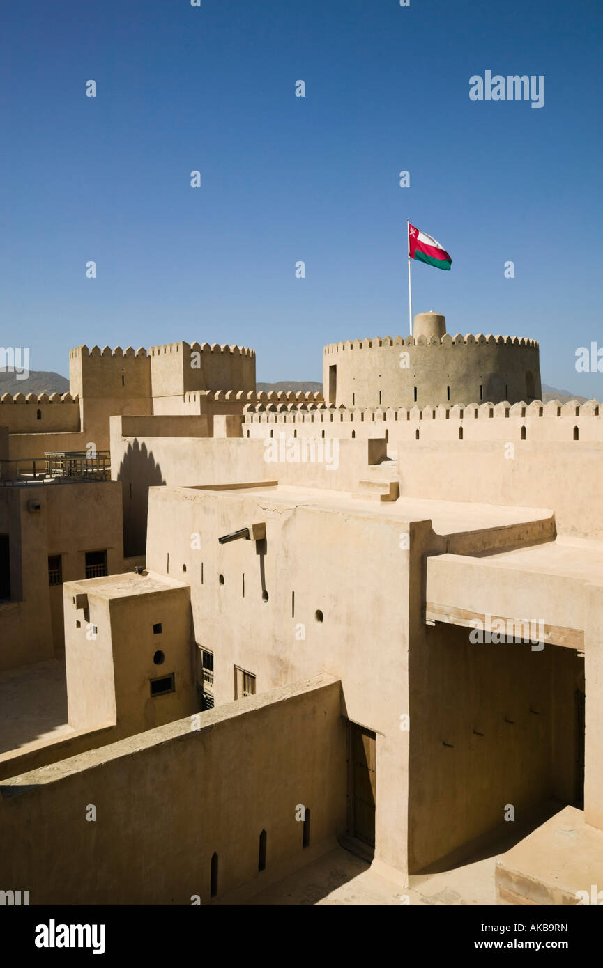 Oman, The Batinah Plain, Rustaq, Rustaq Fort Stock Photo - Alamy