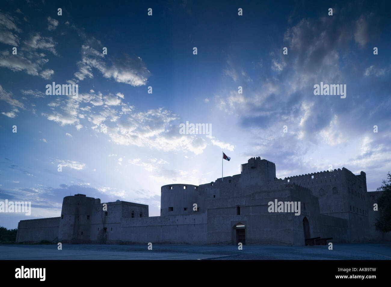 Oman, Western Hajar Mountains, Jabrin, Jabrin Fort Stock Photo - Alamy
