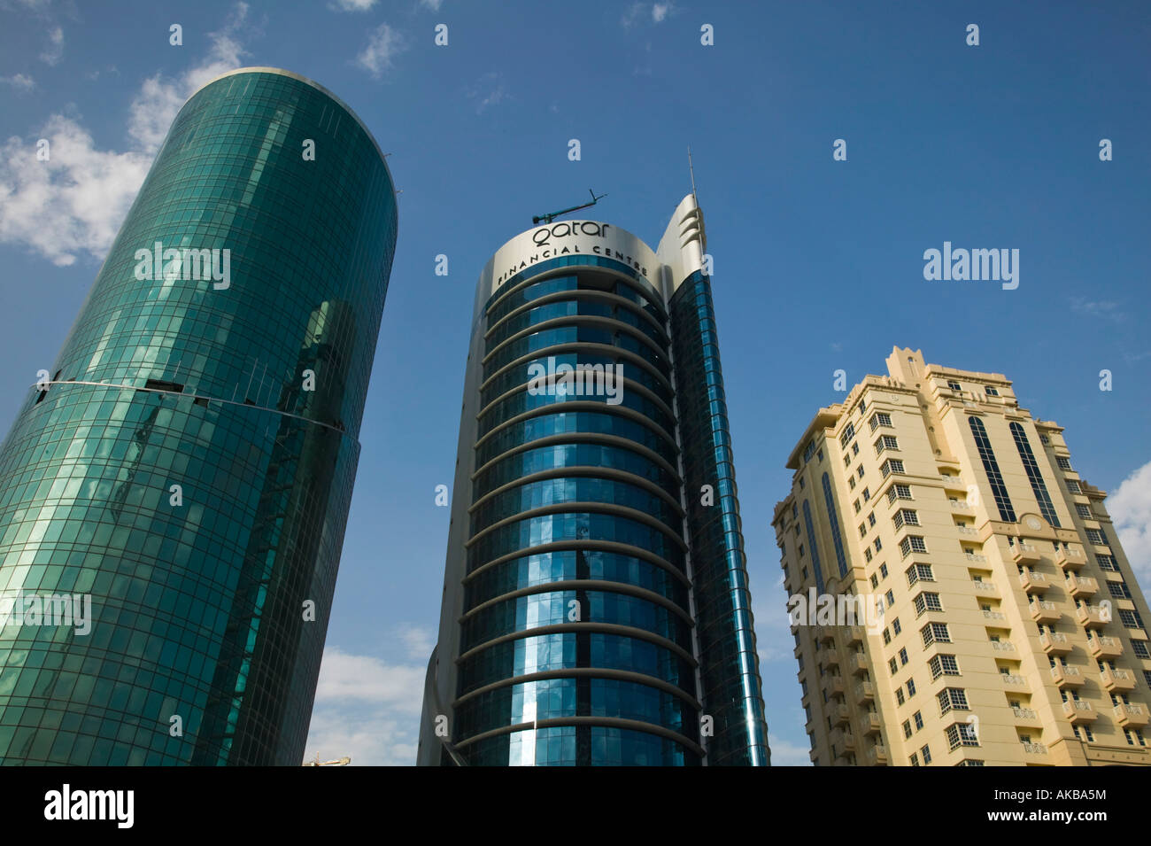 Qatar, Doha, West Bay, Qatar Financial Center Stock Photo - Alamy