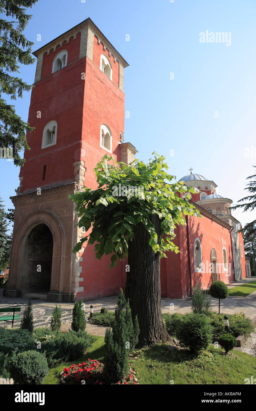 Ascension church of Zica monastery (1208-1215), near Kraljevo, Serbia ...