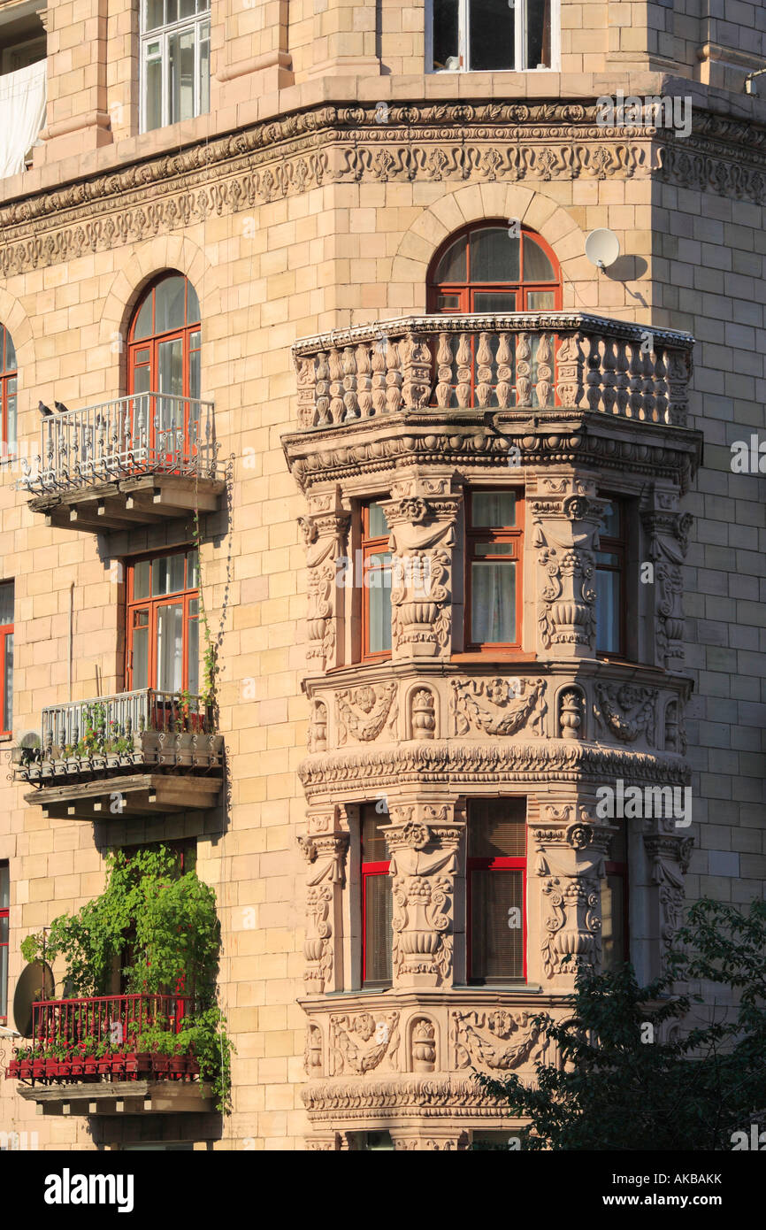 Stalin era building, Kiev, Ukraine Stock Photo - Alamy