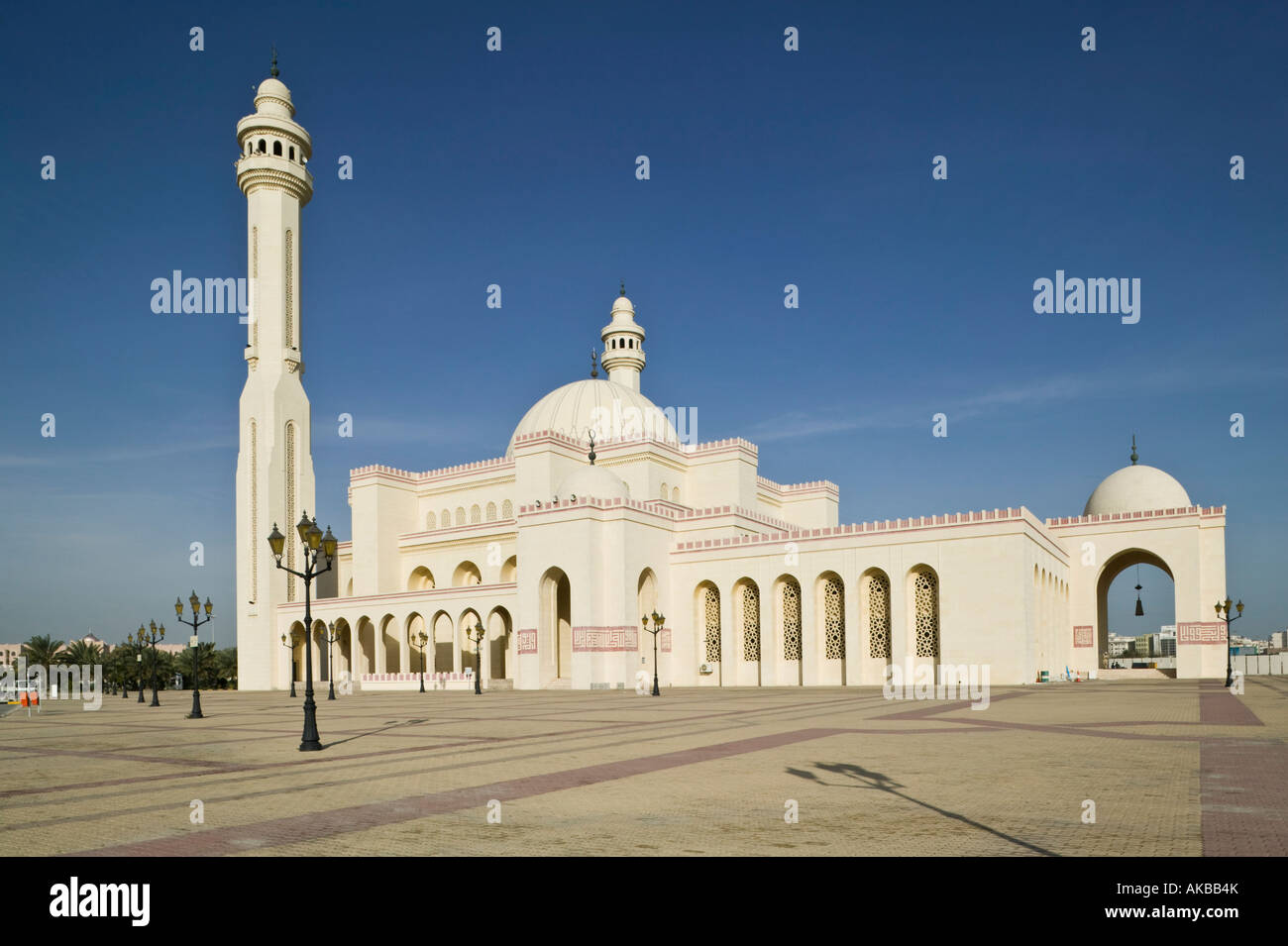Bahrain, Manama, Al Fatih Grand Mosque Stock Photo - Alamy