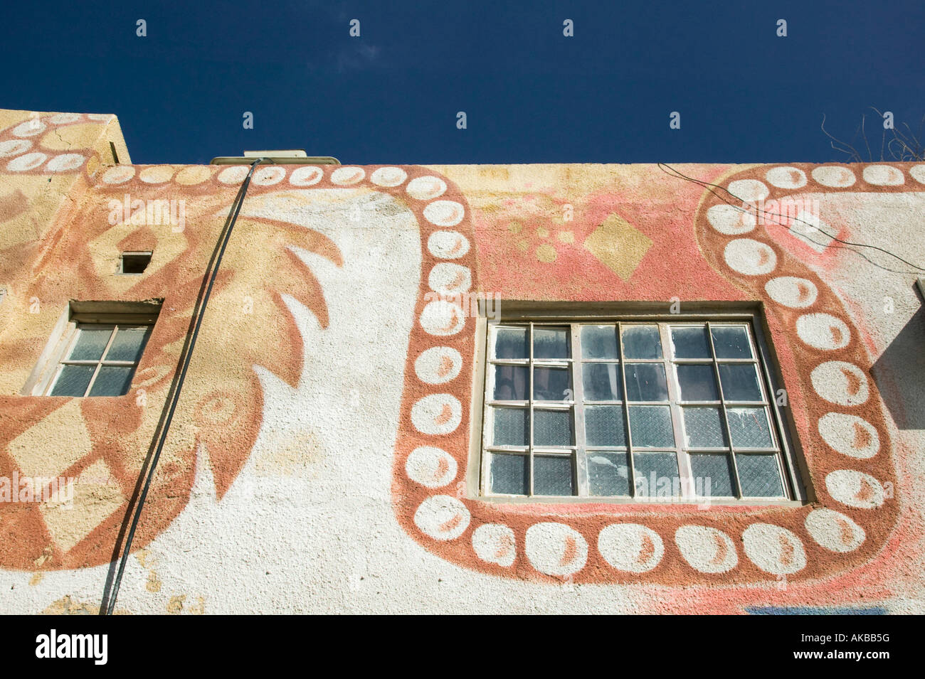 Bahrain, Manama, Painted Village by Bahrain Fort Stock Photo - Alamy