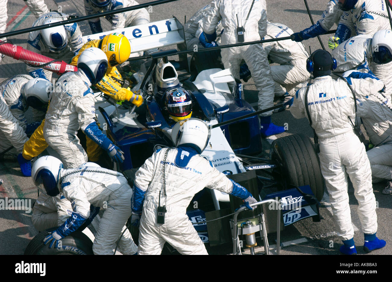 Juan montoya williams racing driver hi-res stock photography and images ...