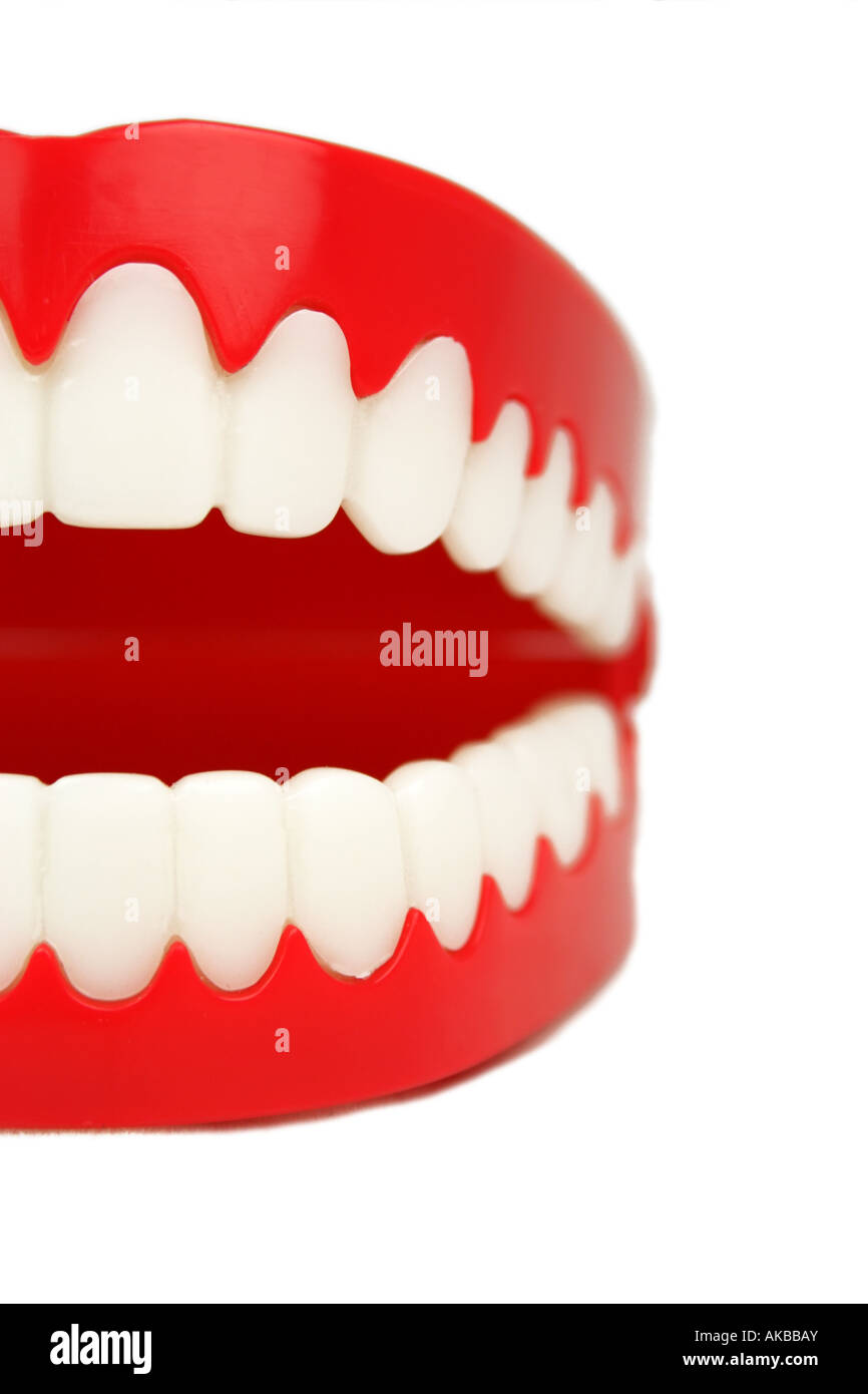 Joke false teeth hi-res stock photography and images - Alamy