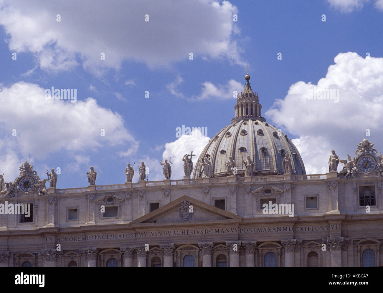Looking up at the Dome of Saint Peter s Basilica in Rome s Vatican City ...