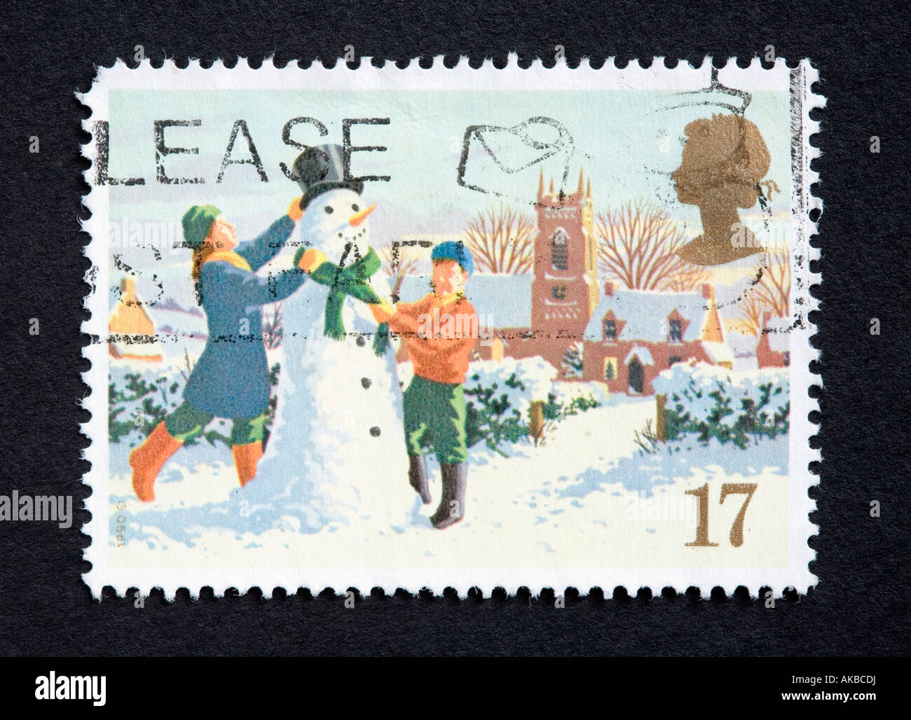 British postage stamp Stock Photo - Alamy