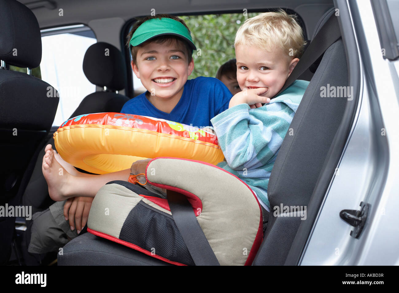 Group of boys in car hi-res stock photography and images - Alamy