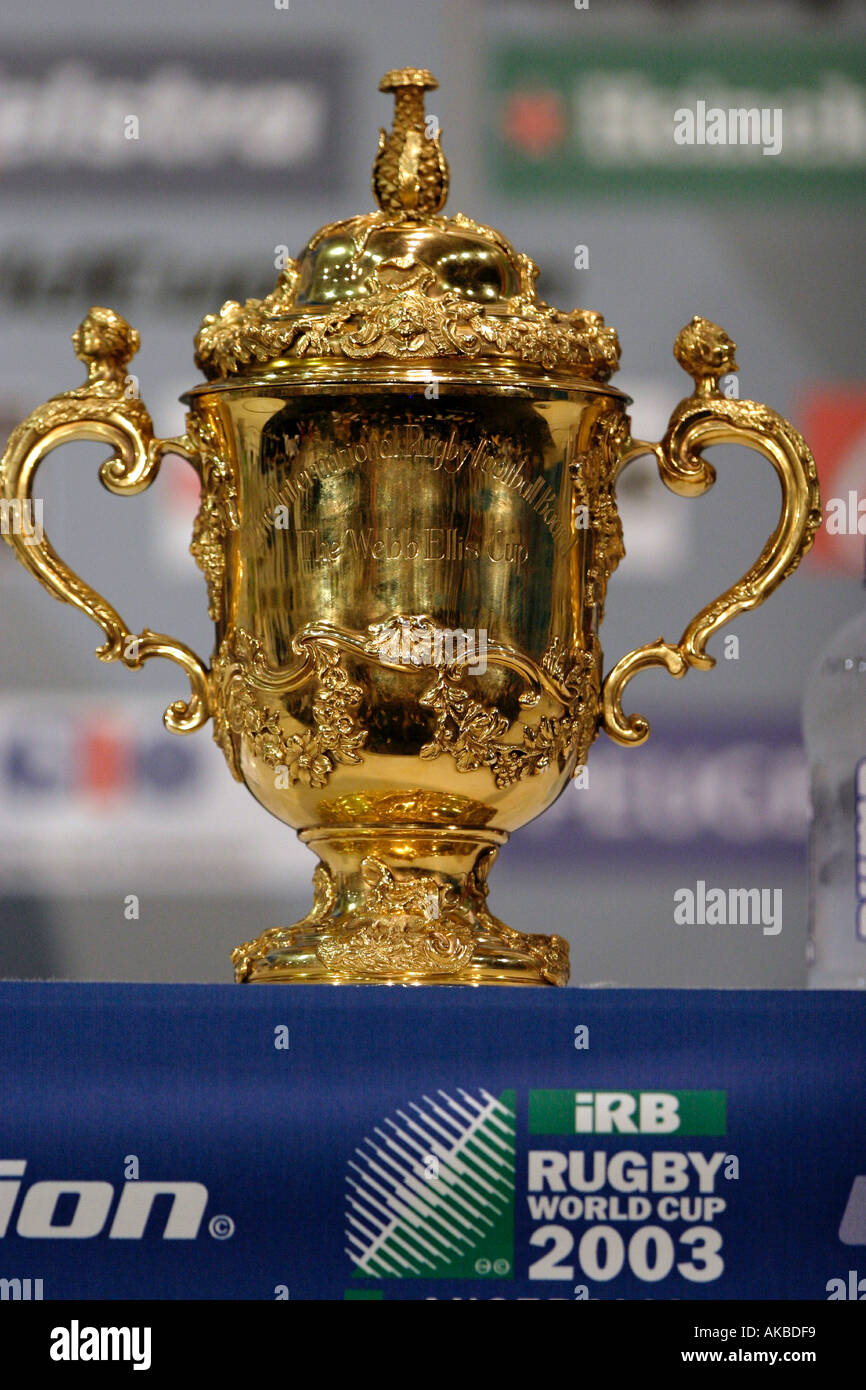 Rugby world cup trophy hi-res stock photography and images - Alamy