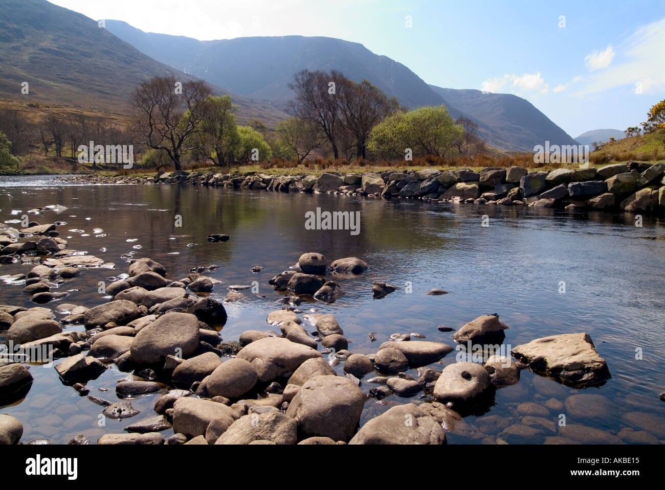 River near Westport Co Mayo Stock Photo - Alamy