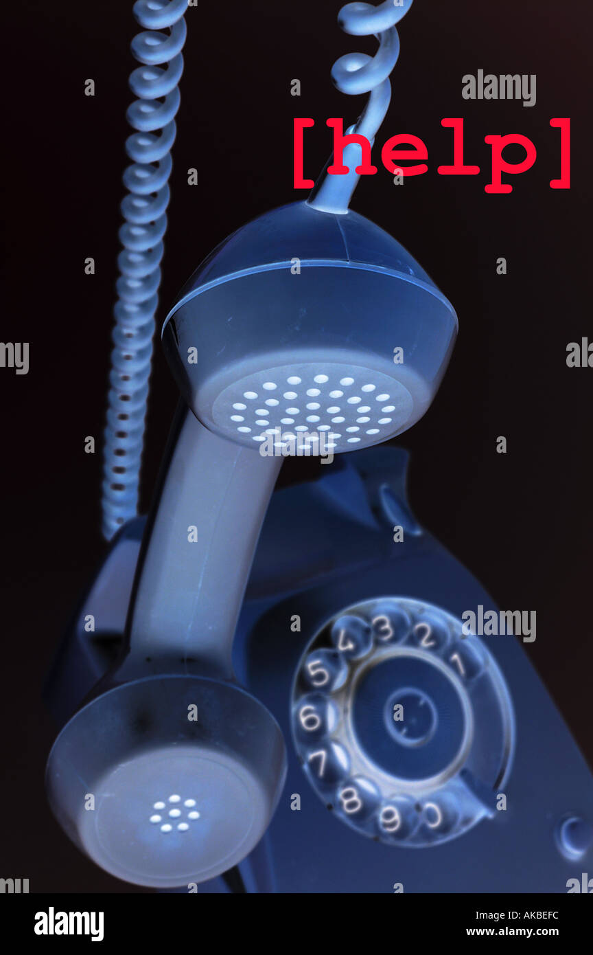 Emergency help line hi-res stock photography and images - Alamy