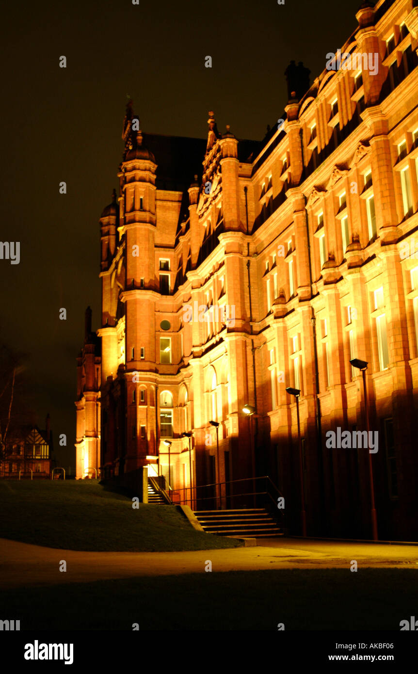 Peel Building salford university england Stock Photo - Alamy