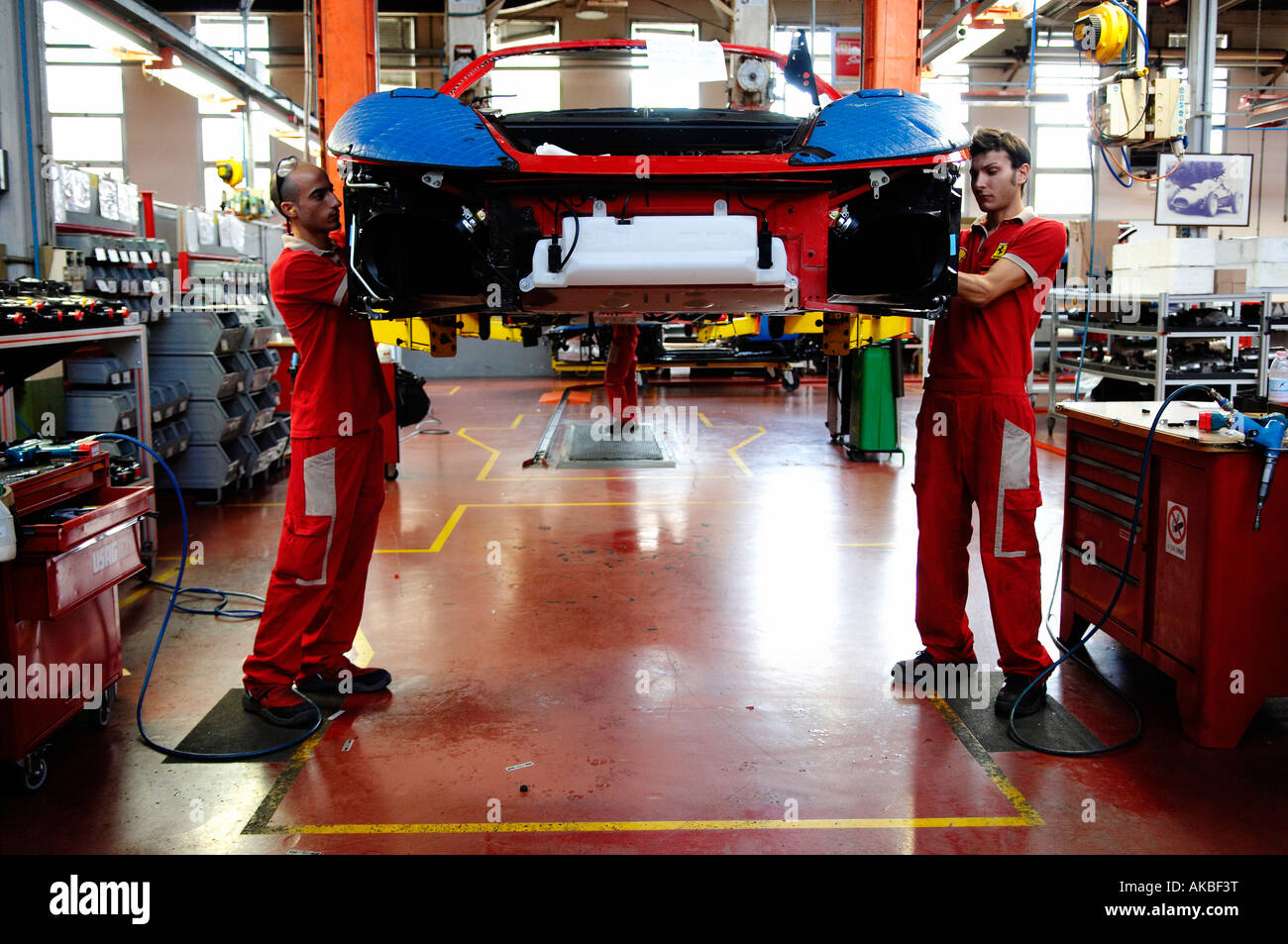 Ferrari factory hi-res stock photography and images - Alamy