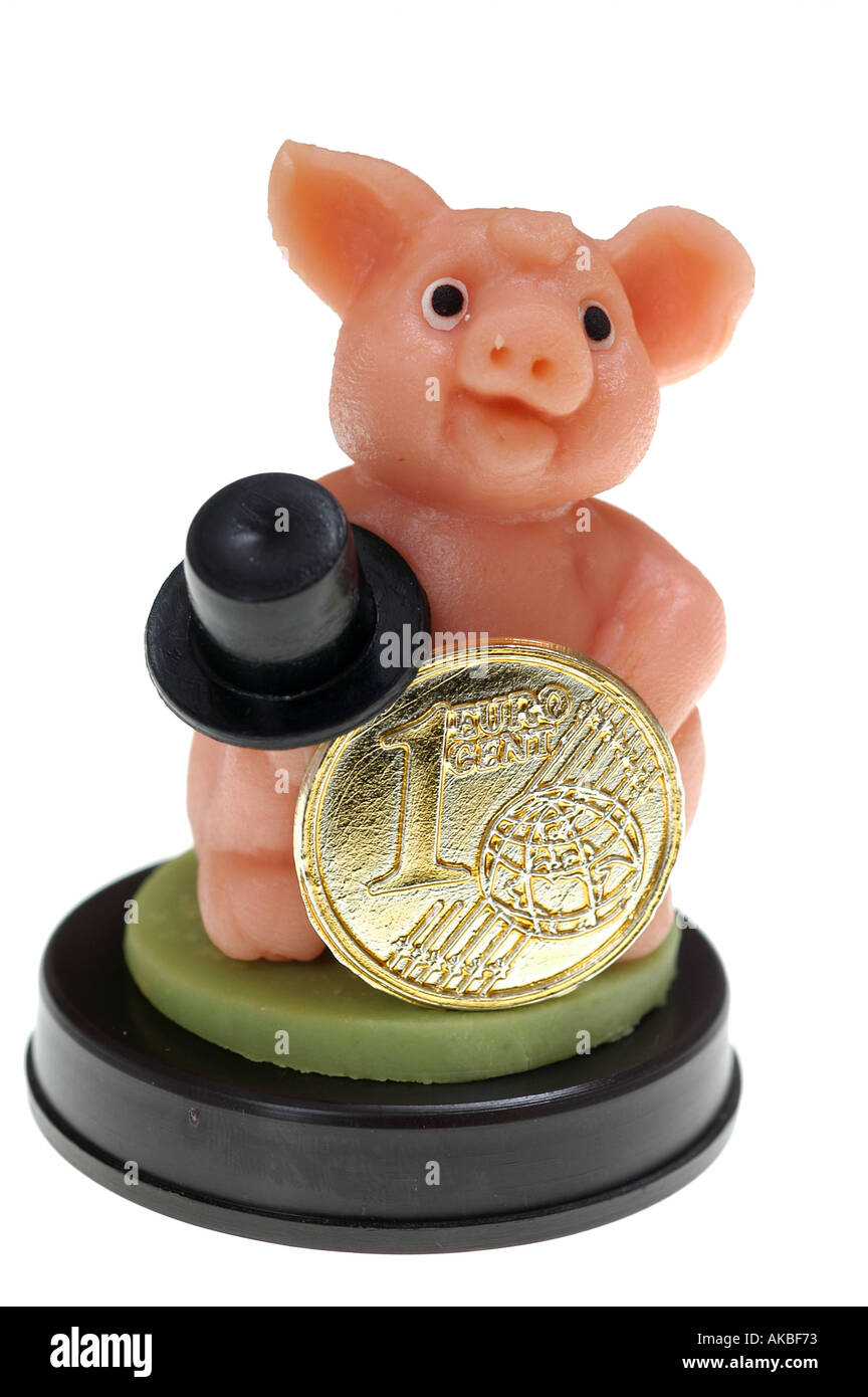 Lucky charm pig hi-res stock photography and images - Alamy