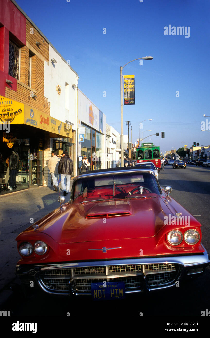 Melrose avenue hi-res stock photography and images - Alamy
