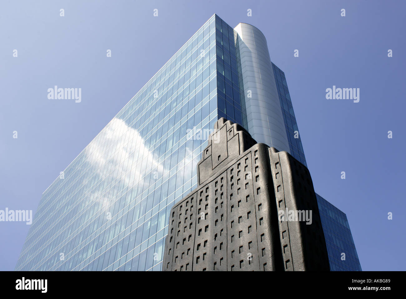 La Ville En Marche by Jean Michel Folon 2001outside the Proximus ...