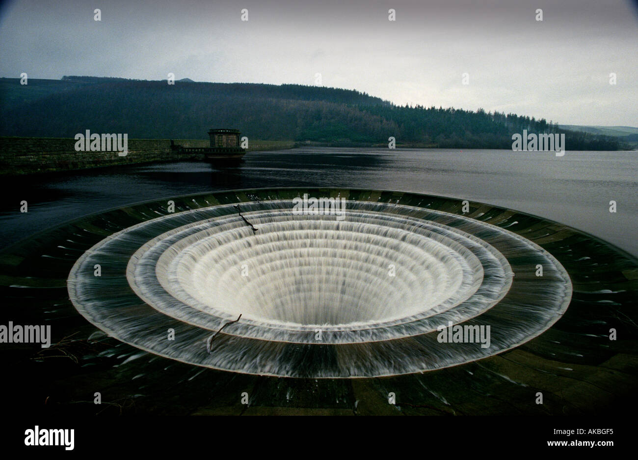 LADYBOWER RESERVOIR DERBYSHIRE ENGLAND Stock Photo - Alamy