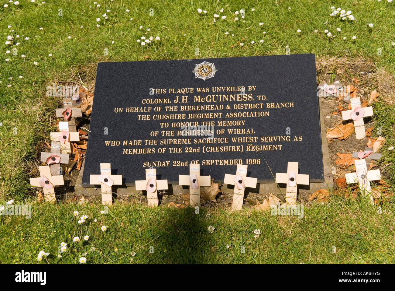 War Memorial in Hamilton Square, Birkenhead ,Wirral, England Stock ...