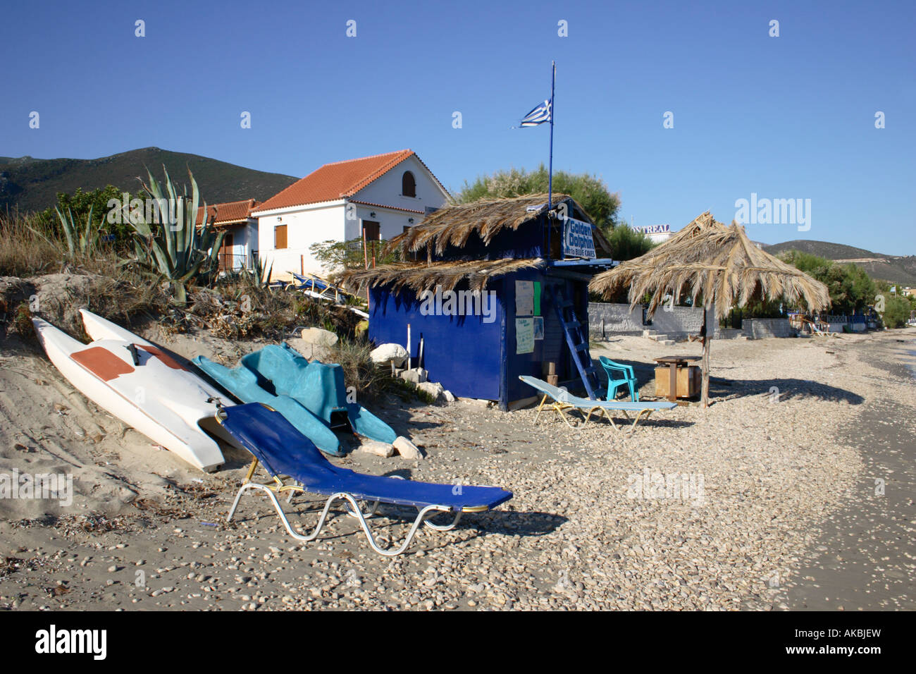 Alykes beach, Zakynthos, Greece Stock Photo - Alamy