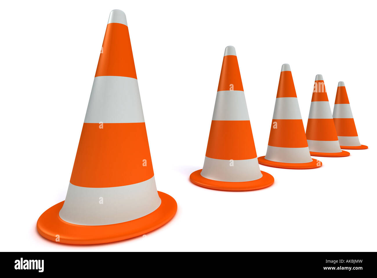 Obstacle course and cones hi-res stock photography and images - Alamy