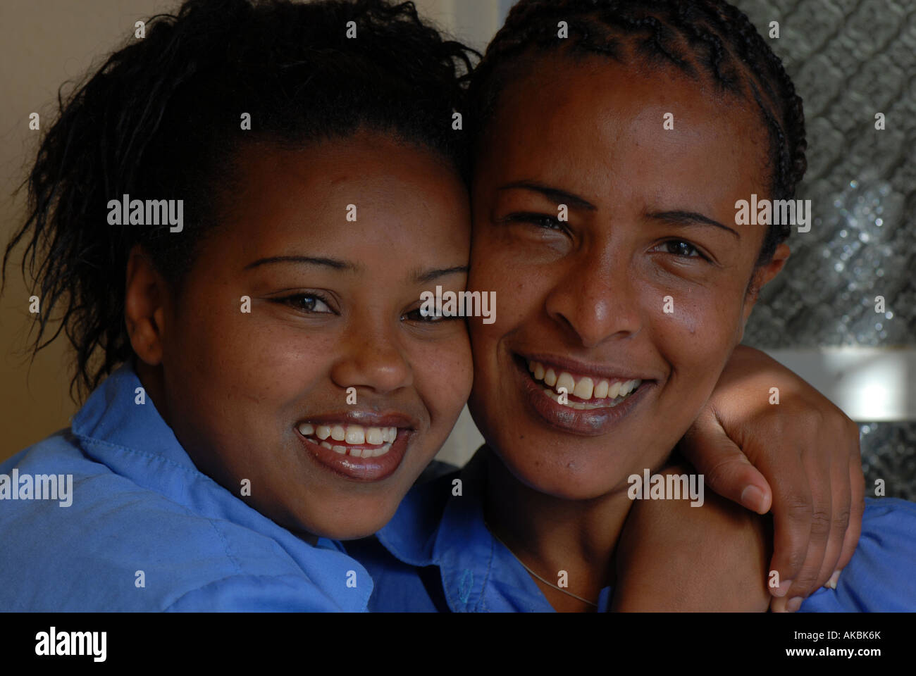 Two Ethiopian women from Yirgacheffe, Oromia Region, Ethiopia Stock ...