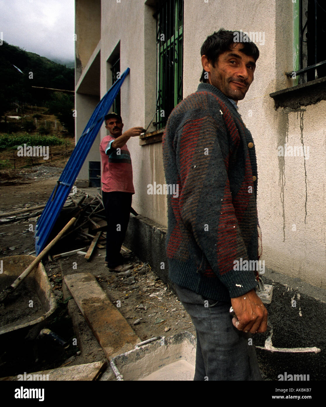 Albania albanian construction worker hi-res stock photography and ...