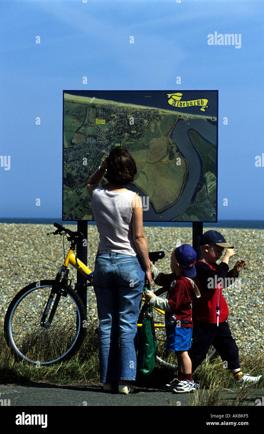 Suffolk coast map hi-res stock photography and images - Alamy