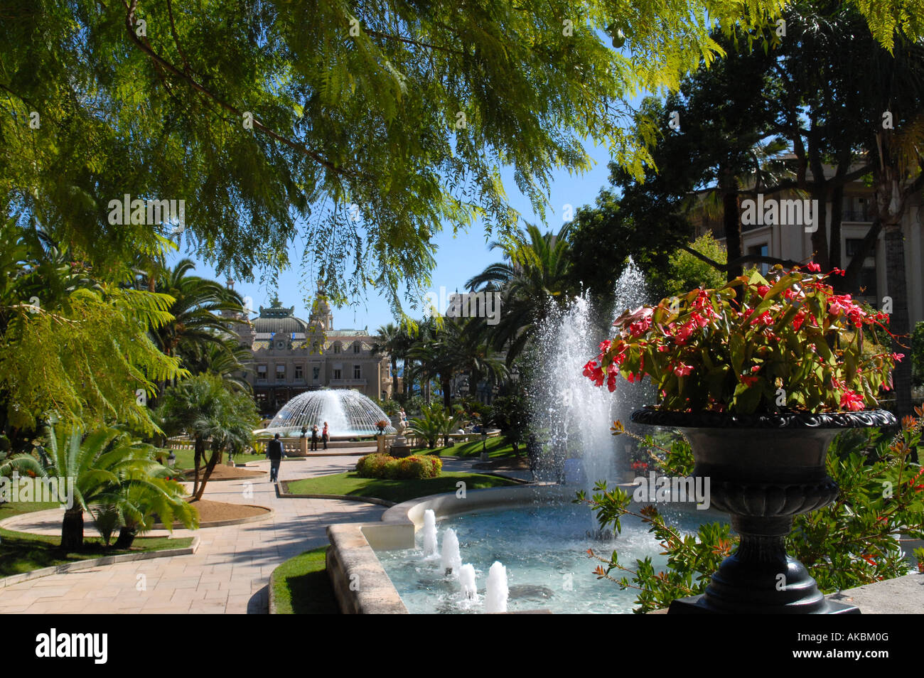 Monaco garden hi-res stock photography and images - Alamy