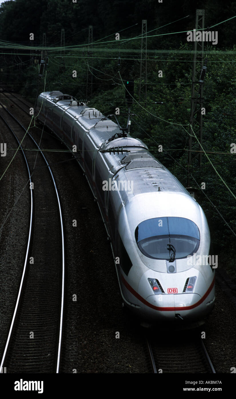 German railways inter city express train hi-res stock photography and ...