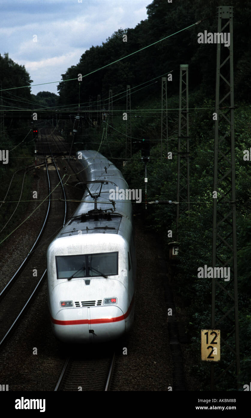 German railways inter city express train hi-res stock photography and ...