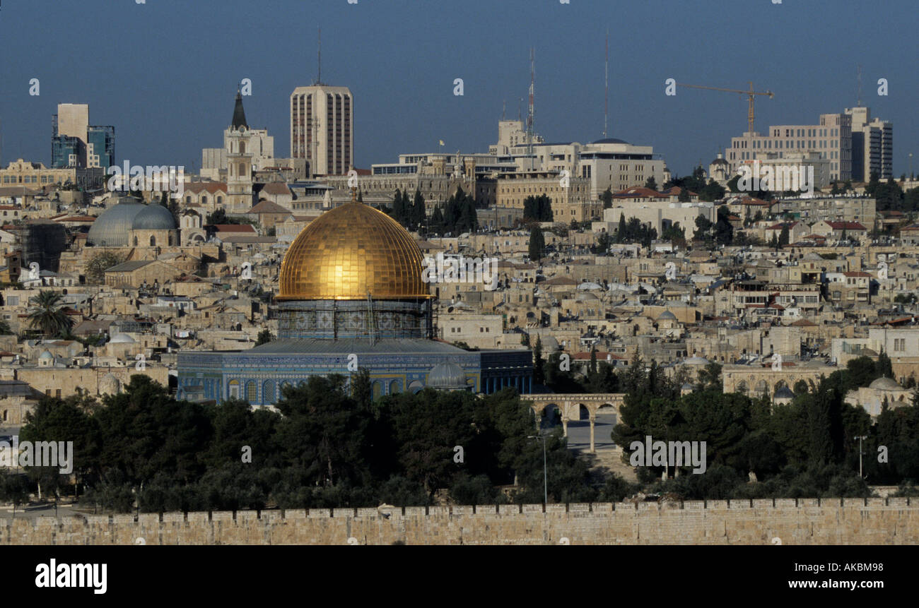 An overview of the city of Israel Stock Photo - Alamy