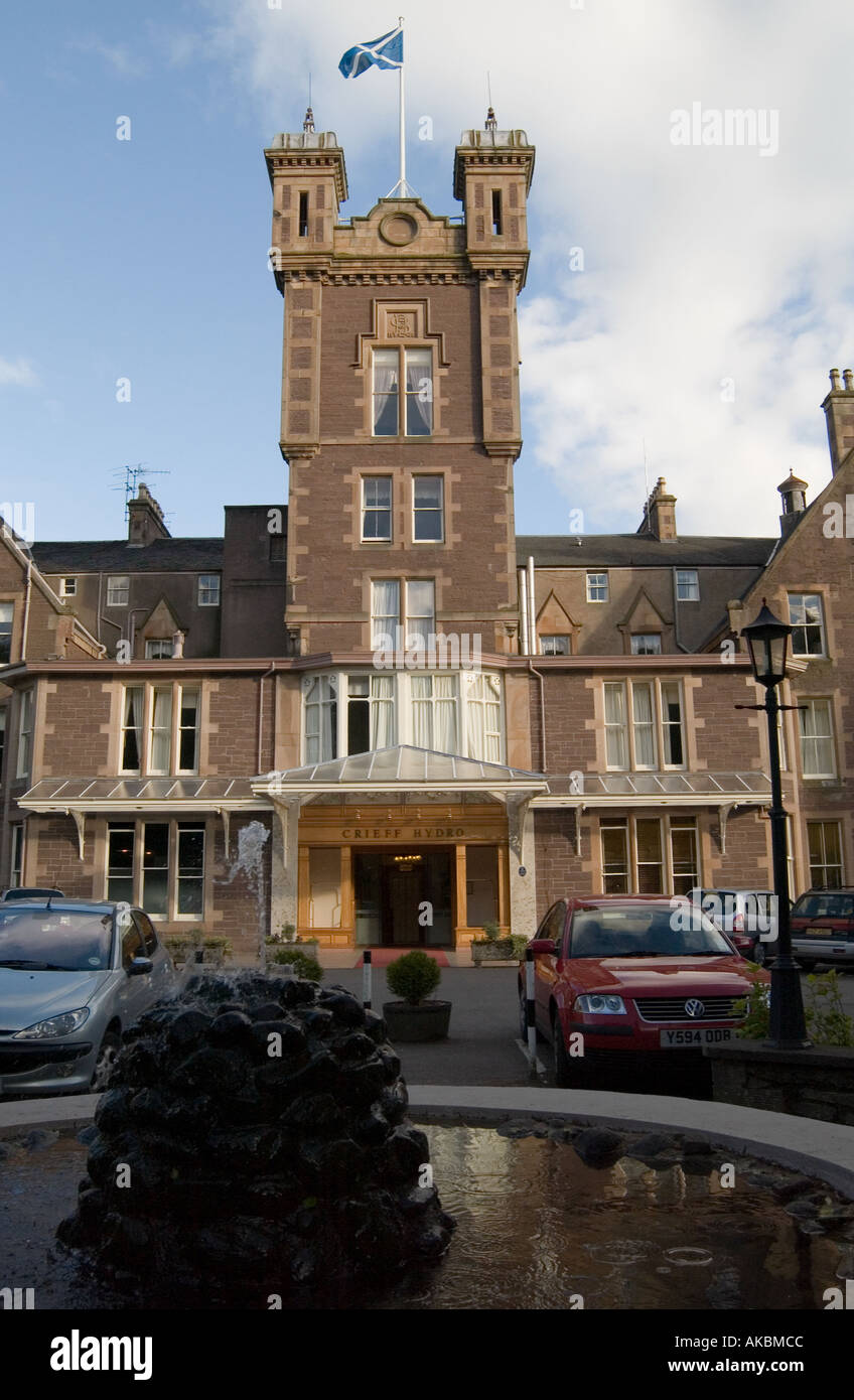 Crieff Hydro Hotel front Crieff Perthshire Scotland Stock Photo - Alamy