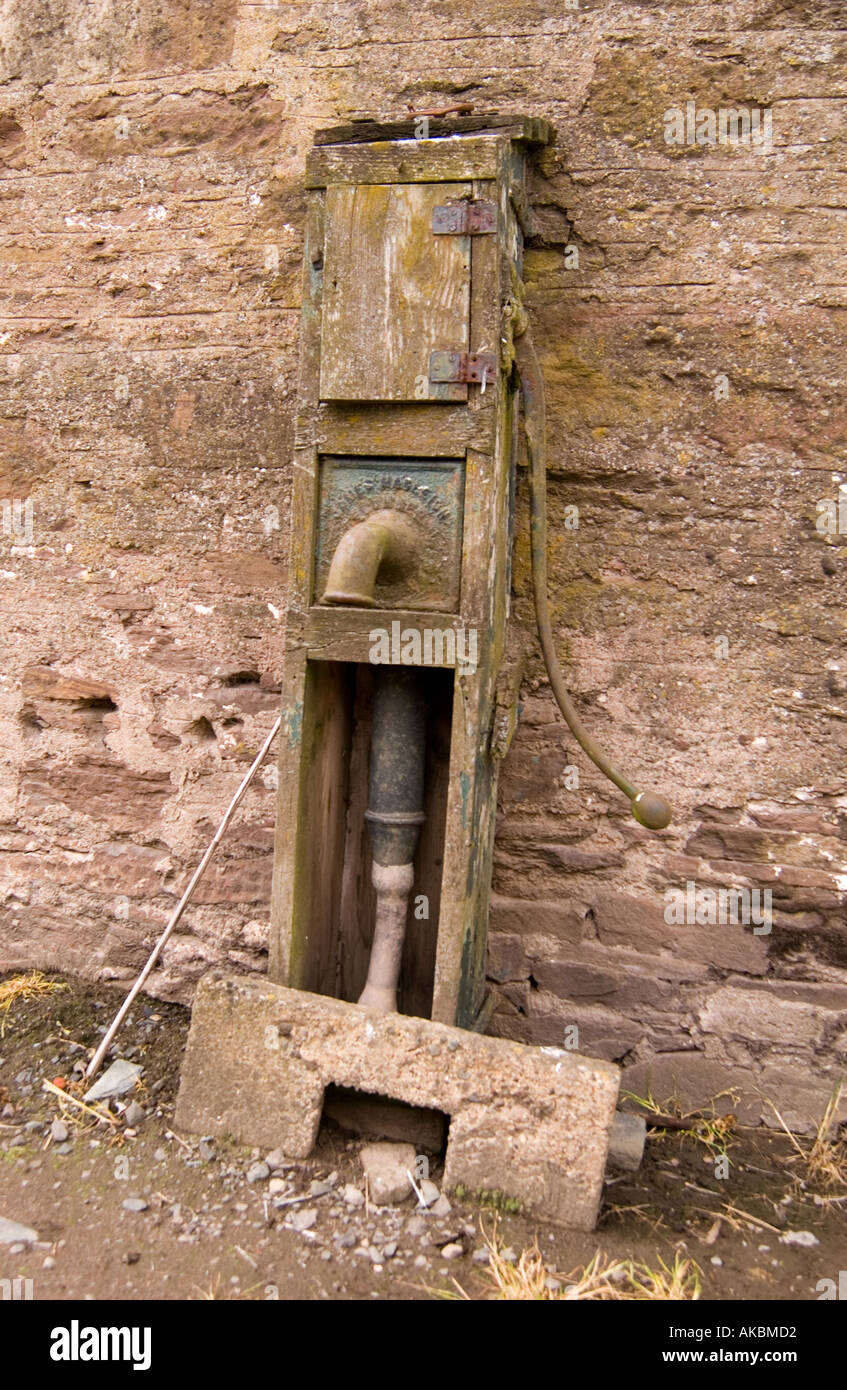 Ancient water pump Stock Photo - Alamy
