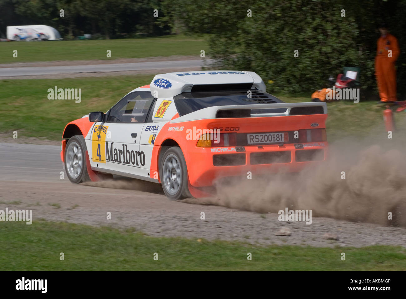 Ford RS200 Group B Historic Rally Car at Oulton Park Motor Racing ...