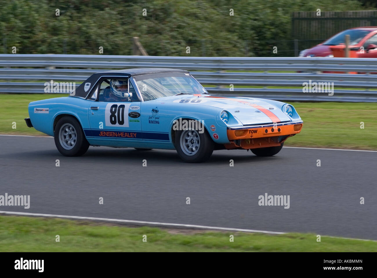 Jensen Healey Sport Racing Car at Oulton Park Motor Race Circuit in ...