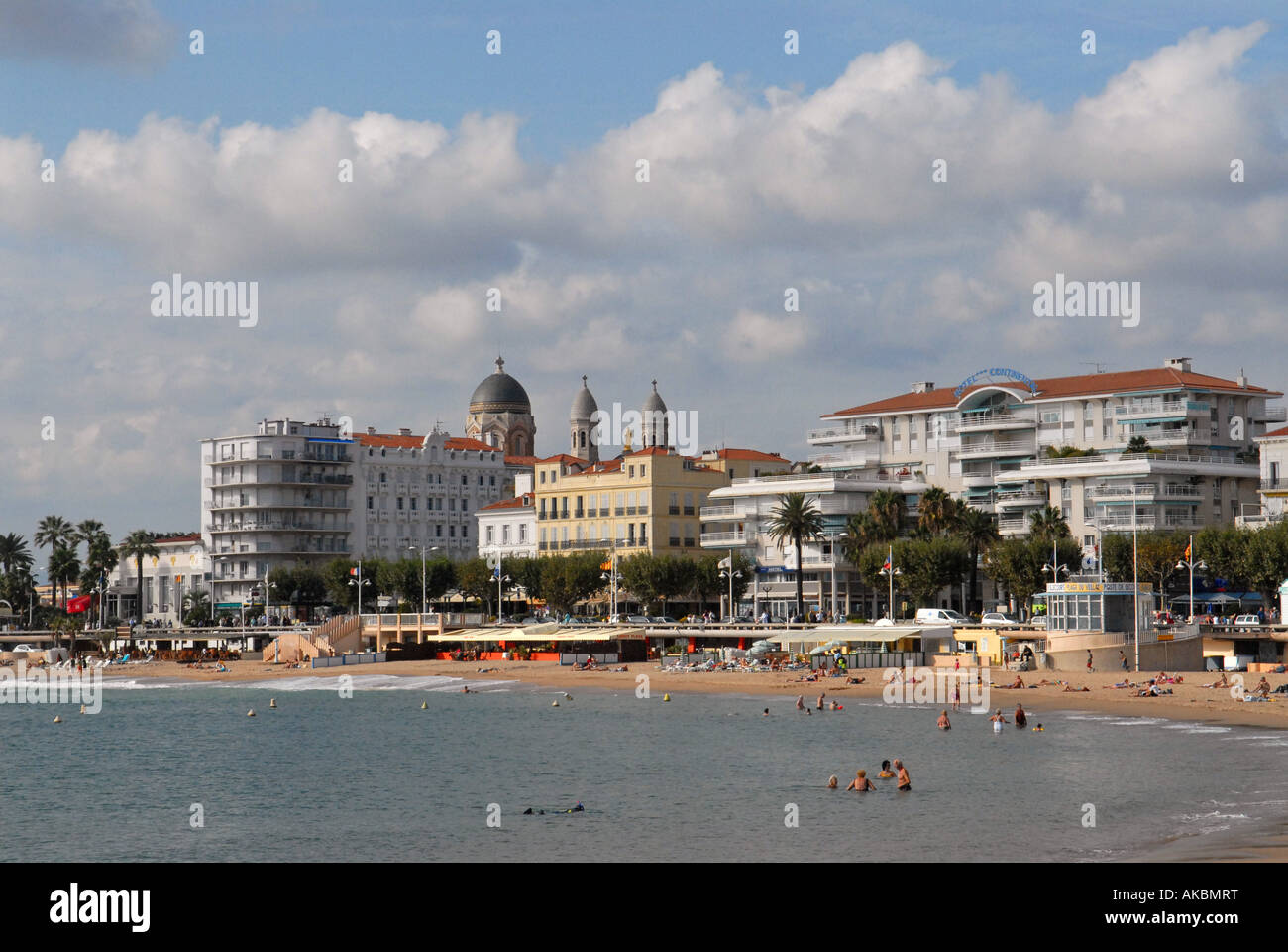 Town of Saint Raphael Provence region France Stock Photo - Alamy