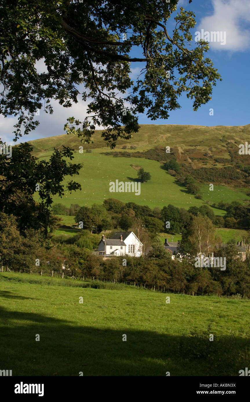 Mallwyd village Powys Mid Wales September 2007 Stock Photo - Alamy