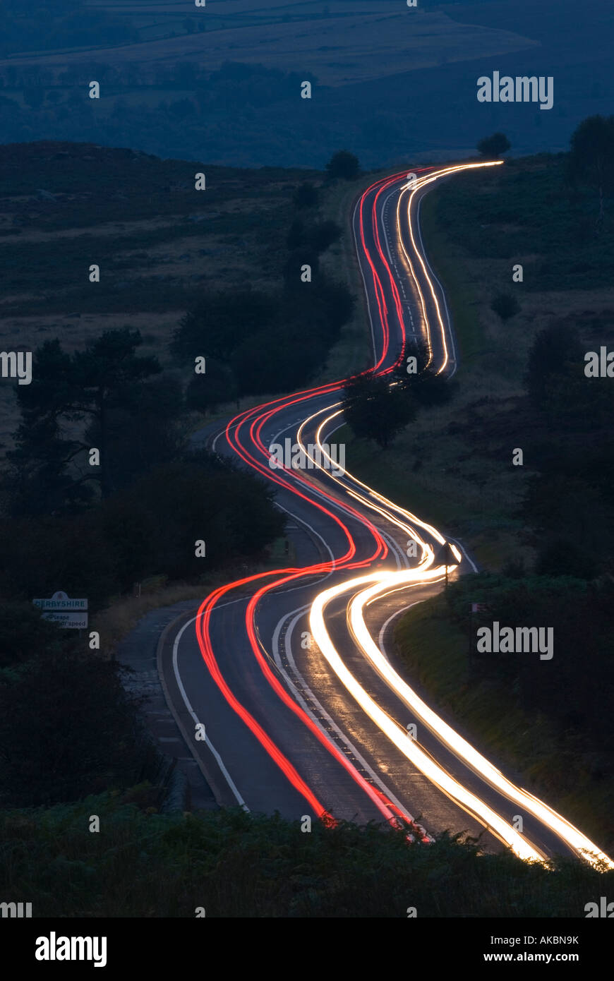 Distorted trail hi-res stock photography and images - Alamy