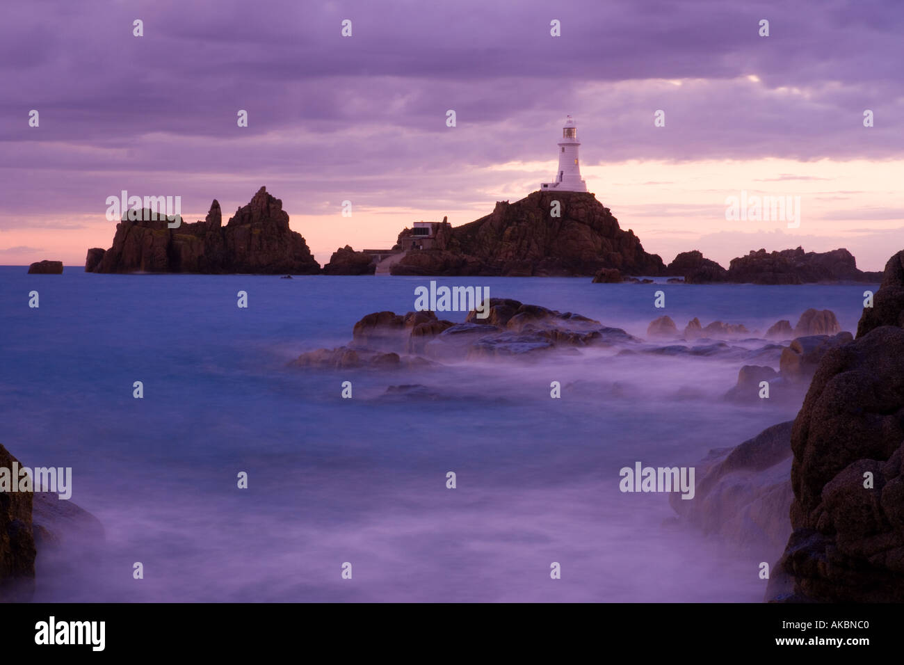 Jersey channel islands lighthouse hi-res stock photography and images ...