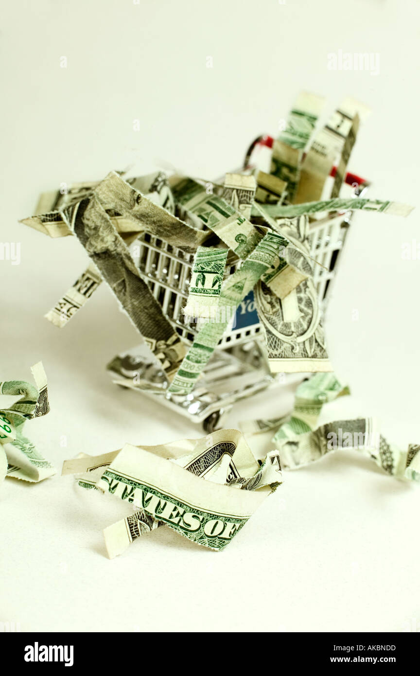 Shredded money hi-res stock photography and images - Alamy