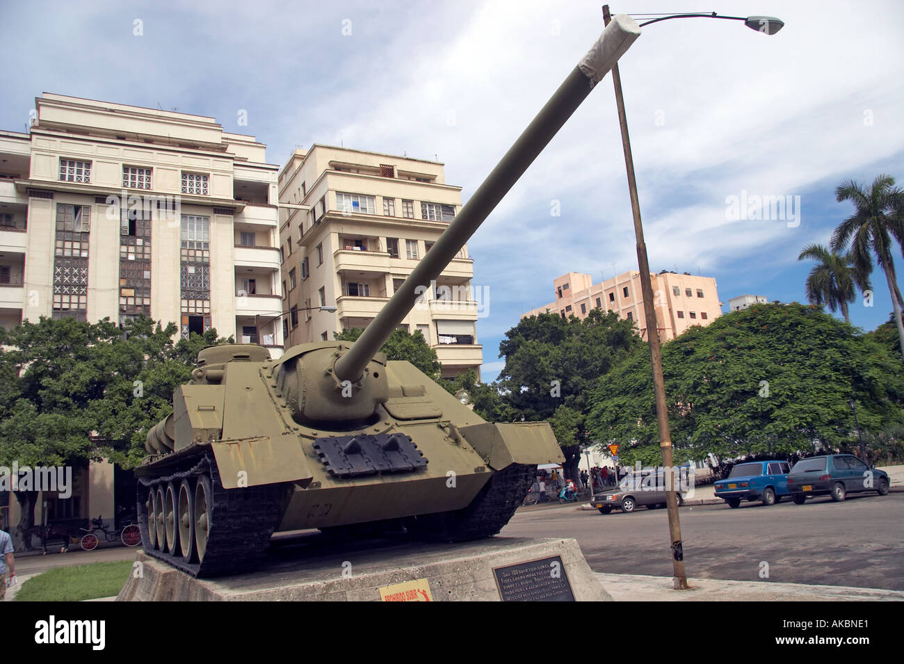 Museum revolution havana cuba caribbean tank hi-res stock photography ...