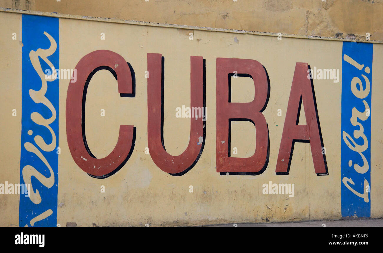 Free cuba sign hi-res stock photography and images - Alamy
