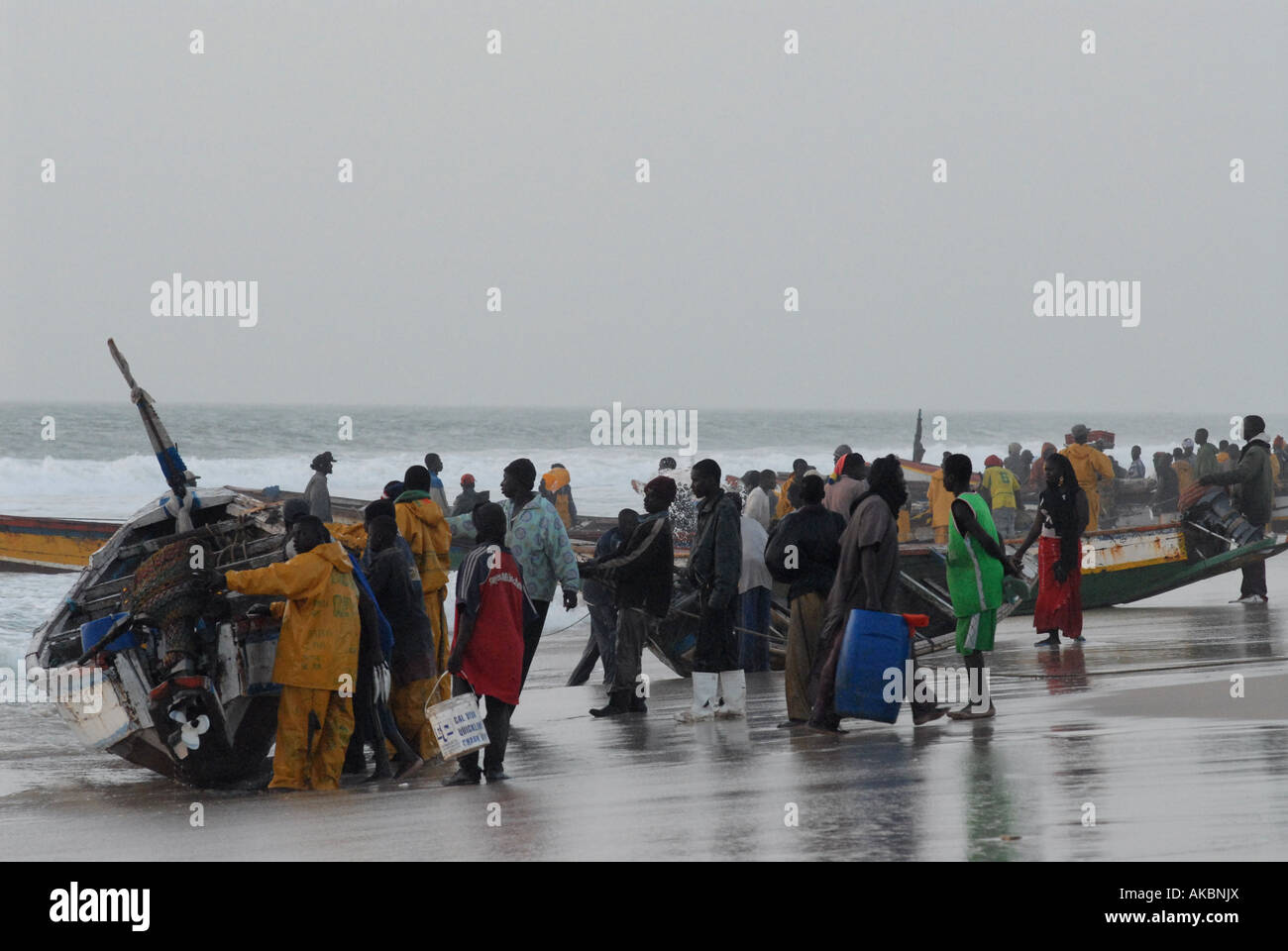 Port de Peche Nouakchott Mauritania Stock Photo - Alamy