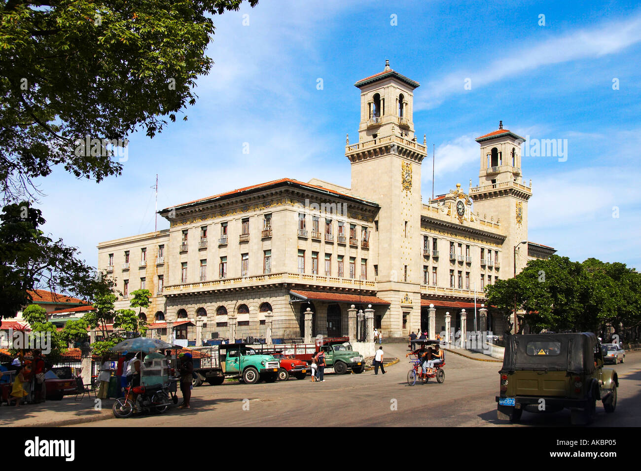 The Central Railway Station Havan Cuba Stock Photo - Alamy