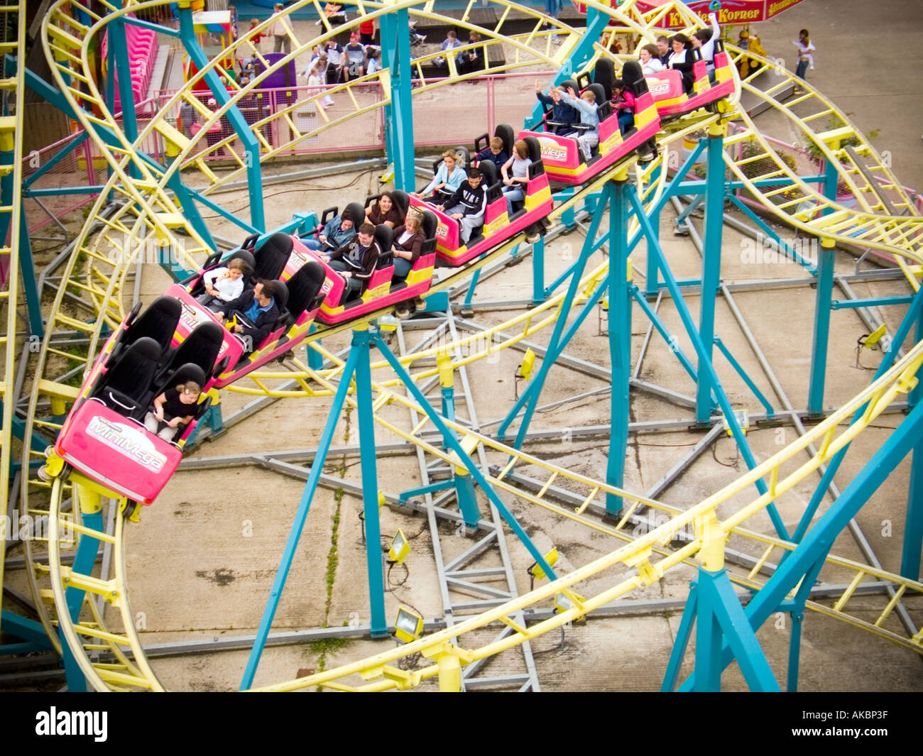 Fairground ride funland southend essex hi-res stock photography and ...