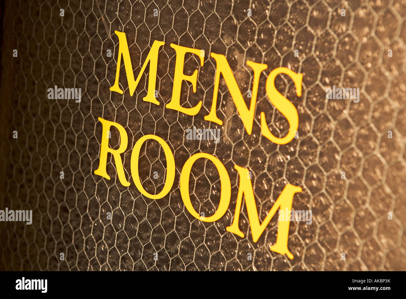 MEN’S ROOM SIGN, MEN’S ROOM, GLASS, DOORS, SIGN Stock Photo - Alamy