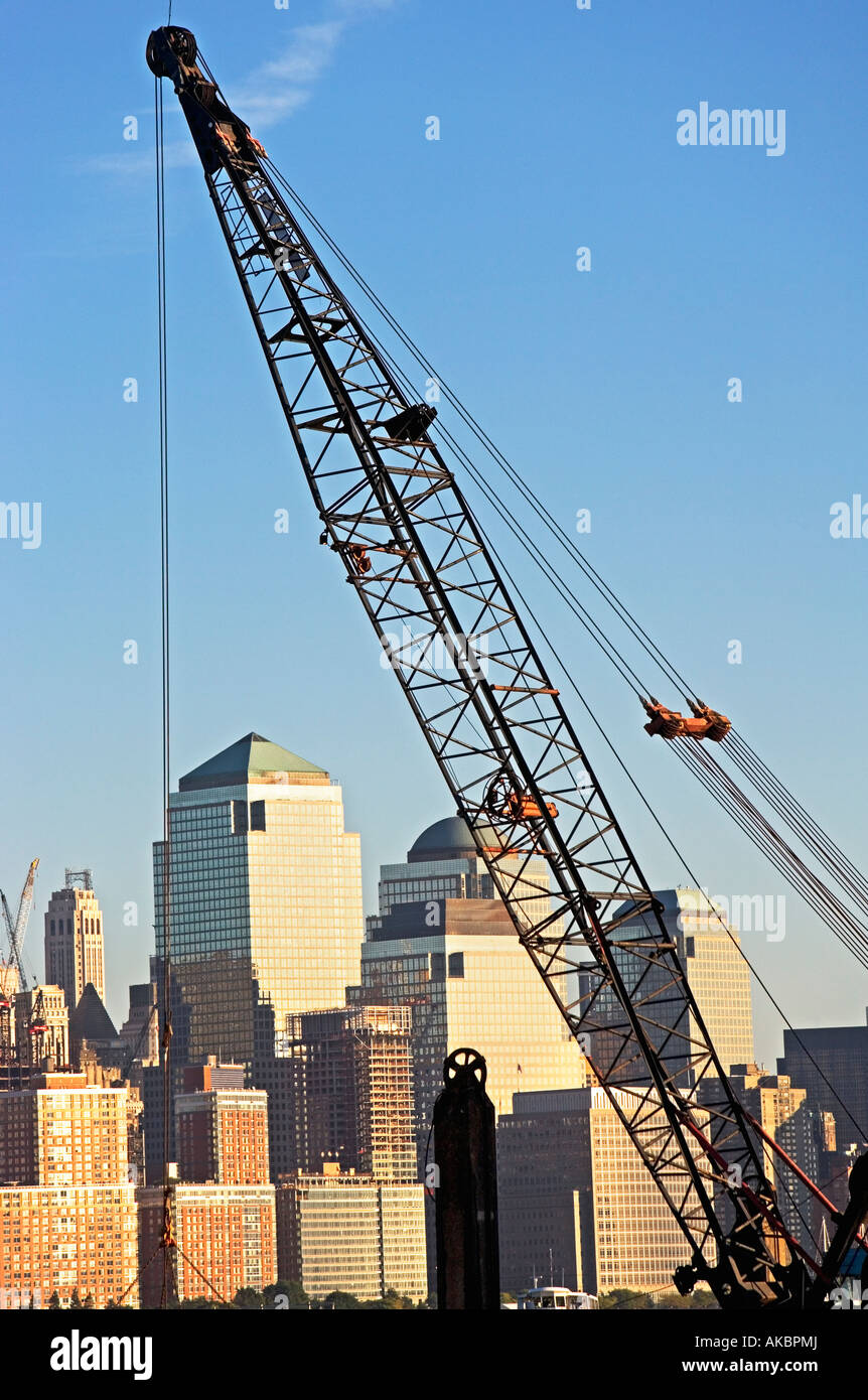 NEW YORK CITY, NYC, CONSTRUCTION, MANHATTAN, LOWER MANHATTAN, SCENIC ...