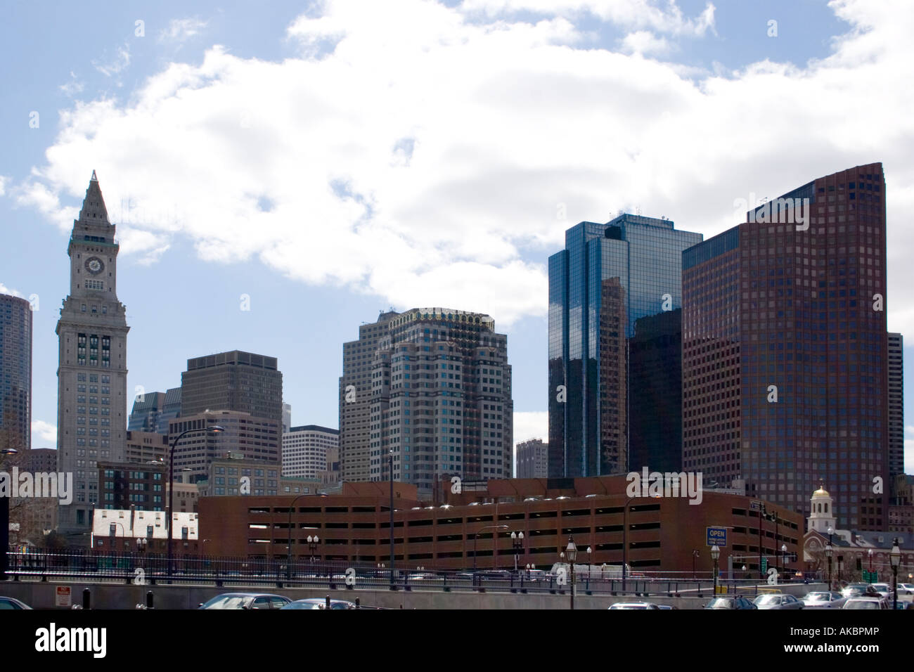 Boston buildings skyline Stock Photo - Alamy