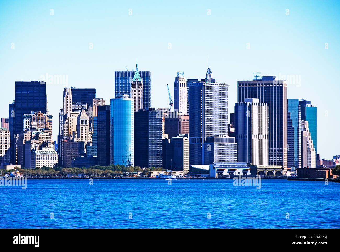 NEW YORK CITY, NYC, MANHATTAN, LOWER MANHATTAN, SCENIC, BUILDINGS ...